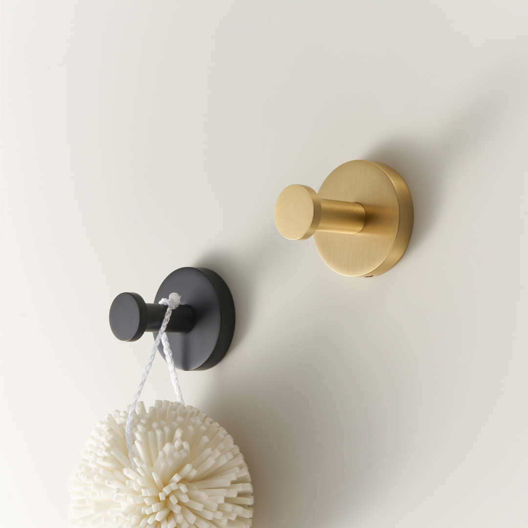 Solid Brass Door Hooks | Hat Hooks & Coat Hooks | Passio Interiors
