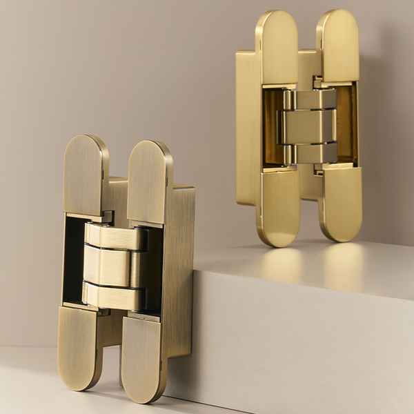 Invisible Concealed Hinge | Gold - Passio Interiors