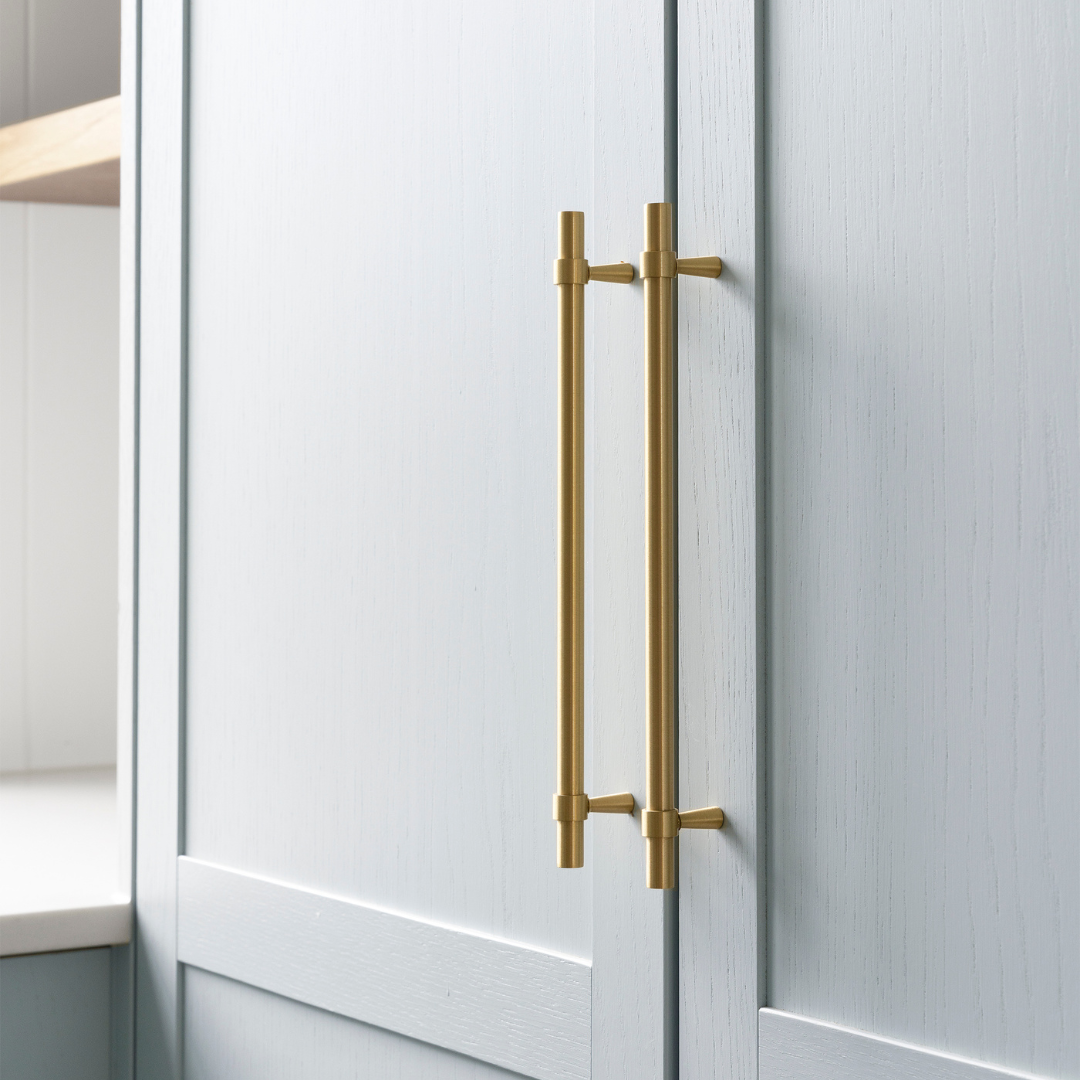 Solid Brass Cabinet Handles | Brass Cupboard Handles - Passio Interiors