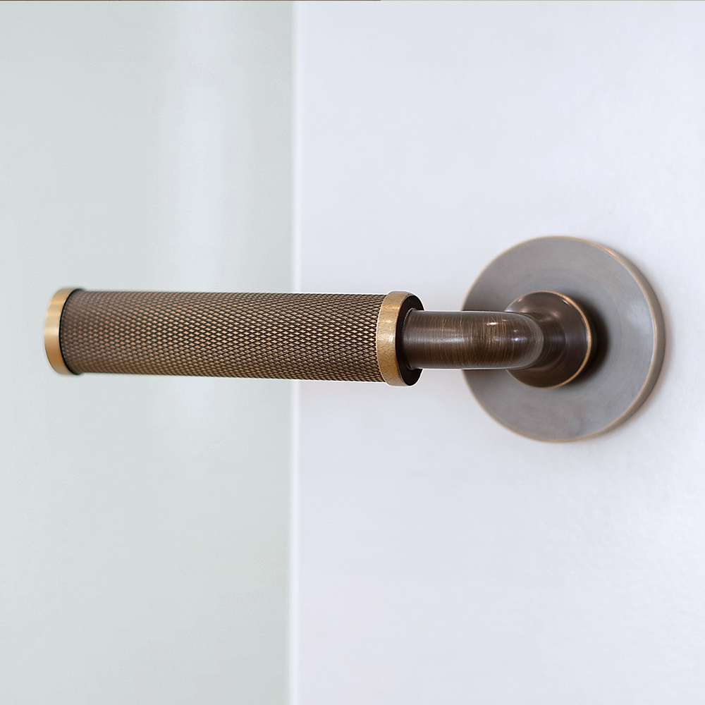 Solid Brass Door Handles | Brass Lever Door Handles | Passio Interiors