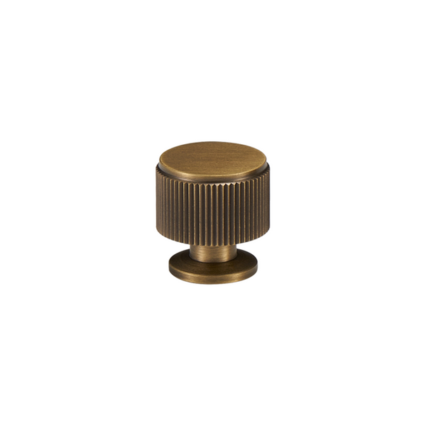Vexel Solid Brass Knob | Bronze - Passio Interiors