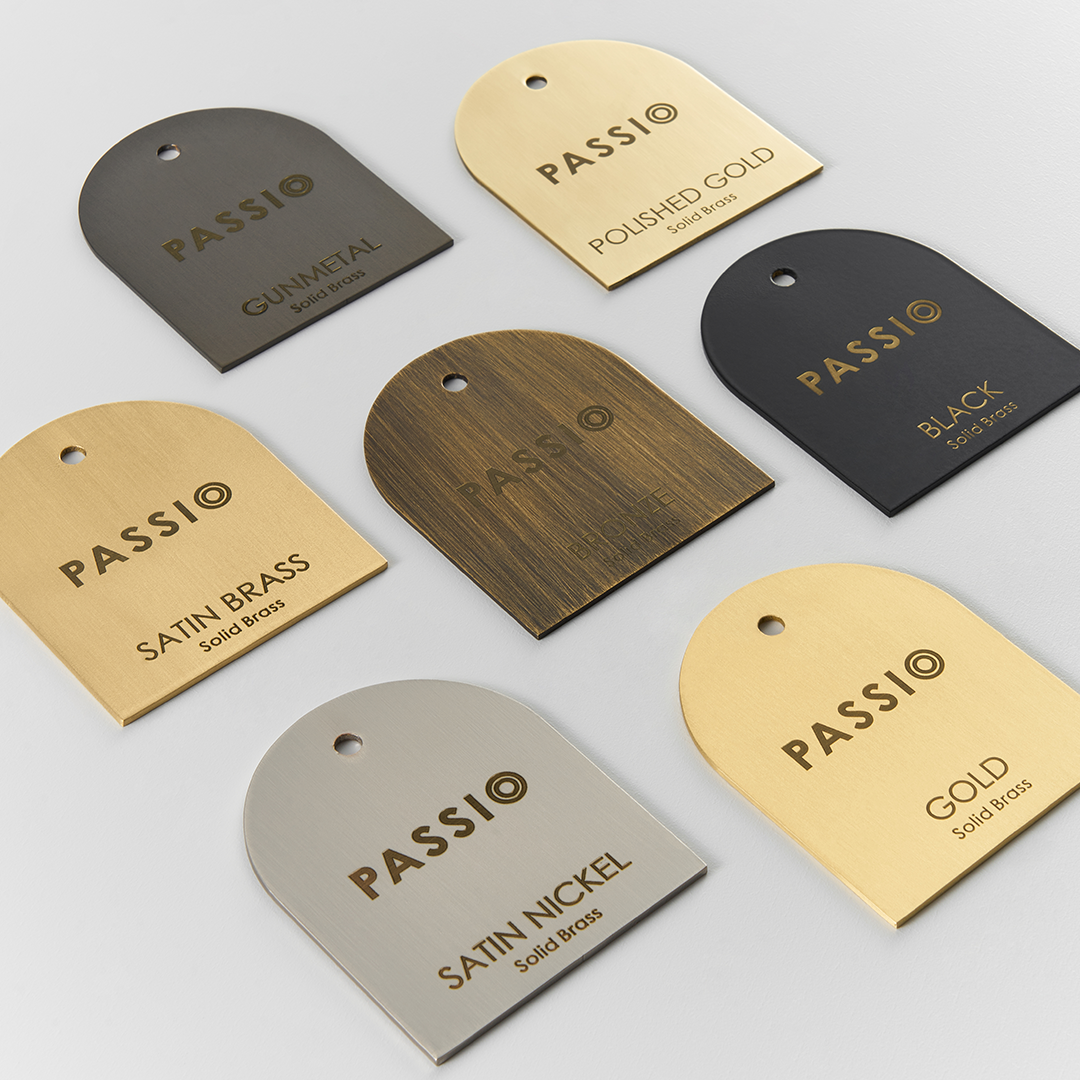 Brass Sample Disc | Gold - Passio Interiors