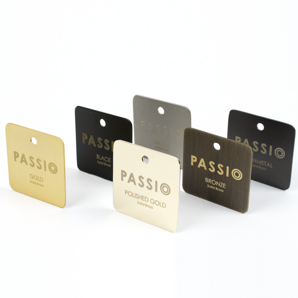 Brass Sample Disc | Gunmetal - Passio Interiors