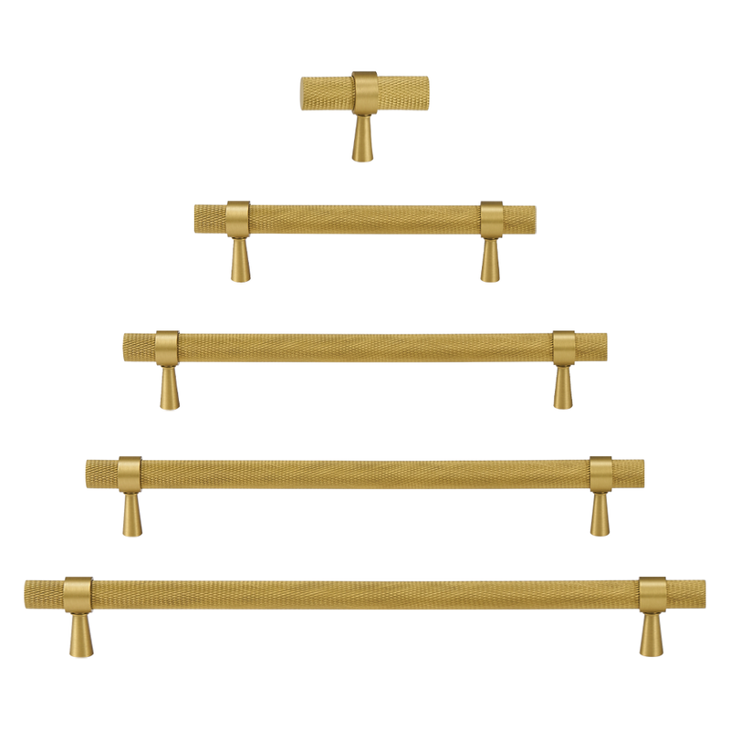 Solid Brass Cabinet Handles | Brass Cupboard Handles - Passio Interiors